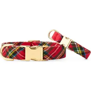 THE FOGGY DOG Dog Collar Tartan Plaid