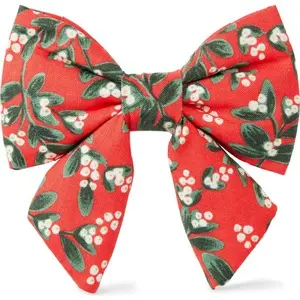 THE FOGGY DOG Lady Dog Bow - Mistletoe