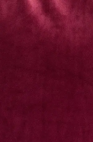 Nordstrom Luxe Velour Robe - Burgundy Rhode