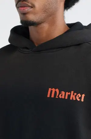 MARKET Graphic Relaxed Fit Hoodie