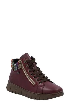 RIEKER Heikie 05 Boots - Vino/orange Multi/vino Rosso