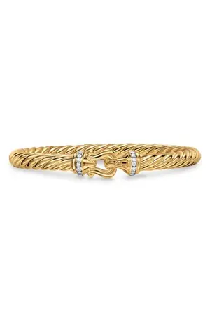 David Yurman Buckle Cablespira® Bracelet - Gold