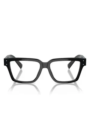 Dolce & Gabbana Square Optical Eyeglasses - Black