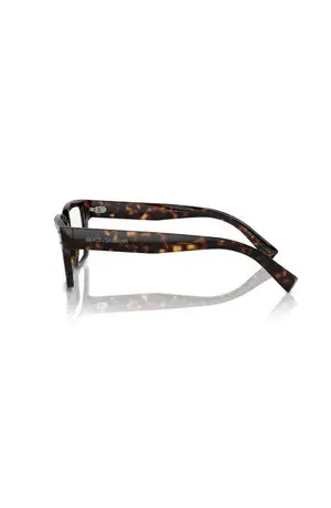 Dolce & Gabbana 55mm Square Optical Glasses - Tortoise