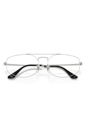 Ray-ban Irregular Optical Glasses - Silver