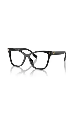 Tory Burch 53mm Cat Eye Optical Glasses - Black
