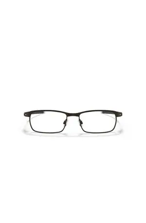 Oakley 52mm Rectangle Full Rim Eyeglasses - Grey