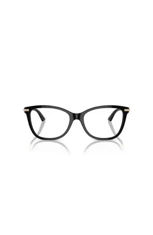 JIMMY CHOO 54mm Rectangle Eyeglasses - Black
