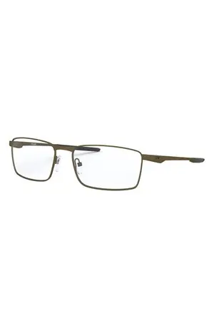 Oakley Fuller Rectangular Optical Eyeglasses - Silver