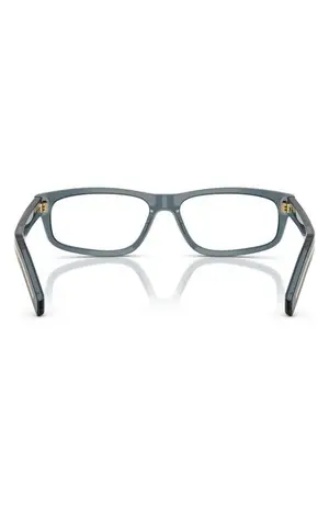 Prada Rectangular Optical Glasses - Blue