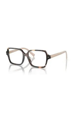 Prada 53mm Rectangle Optical Glasses