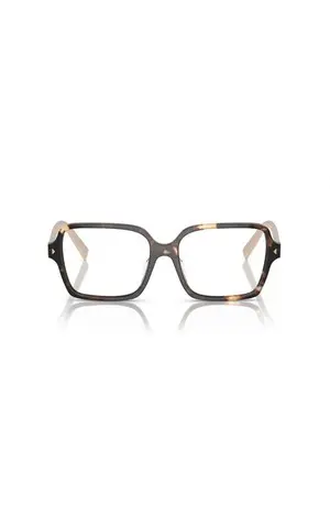 Prada 53mm Rectangle Optical Glasses