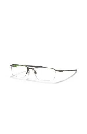 Oakley 54mm Rectangle Optical Glasses - Brown