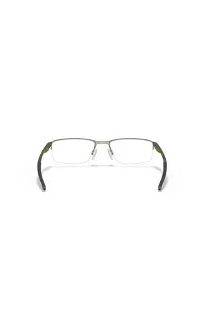 Oakley 54mm Rectangle Optical Glasses - Brown