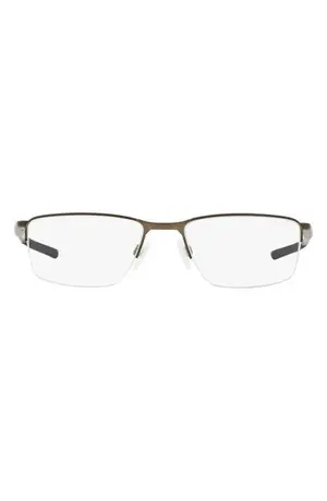 Oakley Socket 5.5 Semi-rimless Eyeglasses - Silver