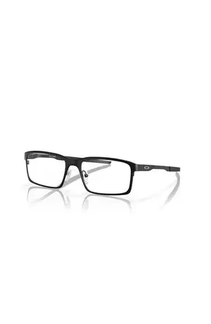 Oakley 54mm Rectangle Optical Glasses - Black