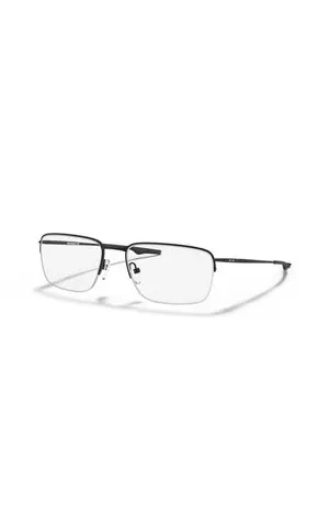 Oakley 56mm Square Optical Glasses - Black
