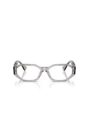 Versace 56mm Irregular Full Rim Optical Glasses