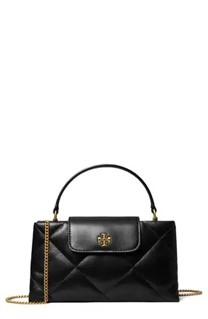 Tory Burch Kira Diamond Quilted East-west Top Handle Bag