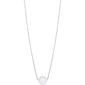 THE LOVERY FINE JEWELRY Single Pearl Fine Necklace - White Gold