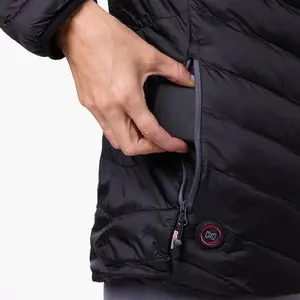 MOBILE WARMING Backcountry Xtera Packable Heated Puffer Jacket - Black