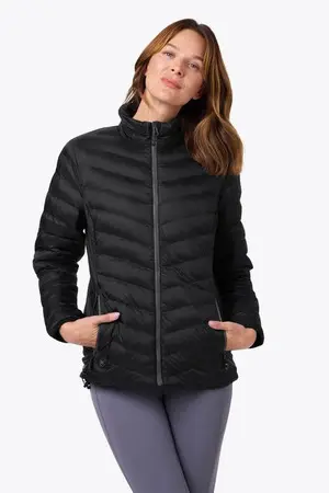 MOBILE WARMING Backcountry Xtera Packable Heated Puffer Jacket - Black