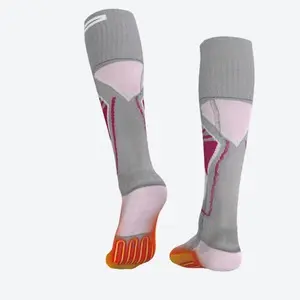 MOBILE WARMING Premium 3.0 Heated Wool Socks - Pink