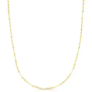 THE LOVERY FINE JEWELRY Gold Kite Chain Necklace - Yellow Gold
