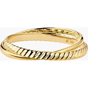 Mejuri Duo Ring - 14k Yellow Gold