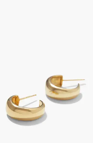 Mejuri Dome Hoop Earrings