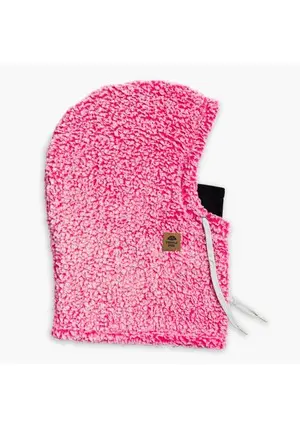 Turtle Fur High Pile Fleece Overhood - Luscious Pink