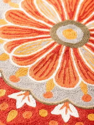 GAURI KOHLI Holi Throw Pillow Cover - Multicolored