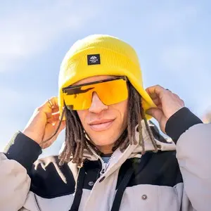 Turtle Fur Explorer Cuffed Beanie - Yellow