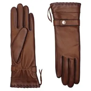 AGNELLE Dallas Lambskin Leather Gloves