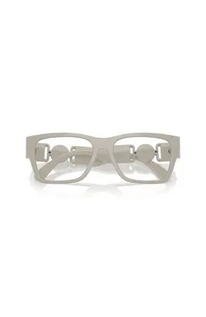 Versace 53mm Square Full Rim Eyeglasses
