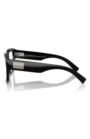 Dolce & Gabbana Square Acetate Eyeglasses - Black