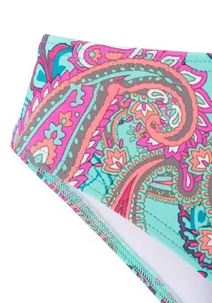 LASCANA Paisley Print Classic Bikini Bottom