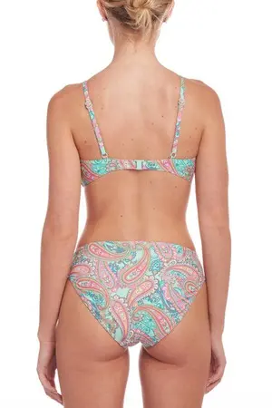 LASCANA Paisley Print Classic Bikini Bottom