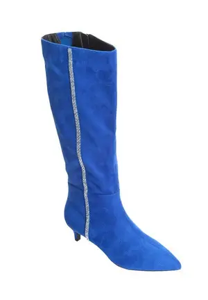 COMFORTVIEW Marianna Tall Calf Boots - Dark Sapphire