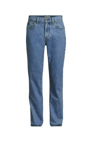 LANDS' END Athletic Fit Stretch Jean - Medium Stonewash