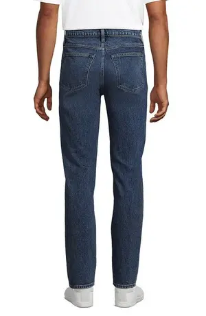 LANDS' END Slim Fit Stretch Jeans - Forever Blue
