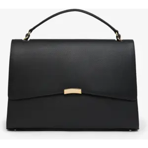 BY BANOO Signature Briefcase - Black/gold