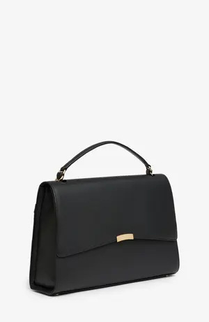 BY BANOO Signature Briefcase - Black/gold