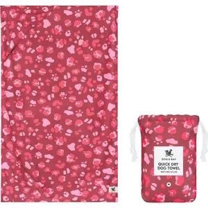 DOCK & BAY Dog Towel - Pink Paws