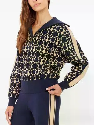The Upside Cosmo Kairo Half-zip Knit