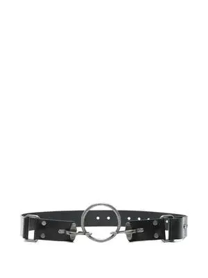 Martine Rose Ring-detail Belt - Black