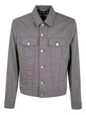 Jacob Cohen Buttoned Pocket Shirt Jacket