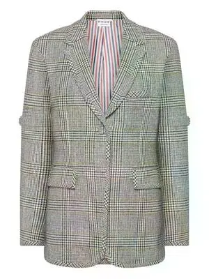 Thom Browne Hunting Tweed Armband Blazer