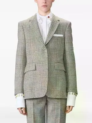Thom Browne Hunting Tweed Armband Blazer