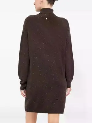 Liu Jo Embellished Roll-neck Dress